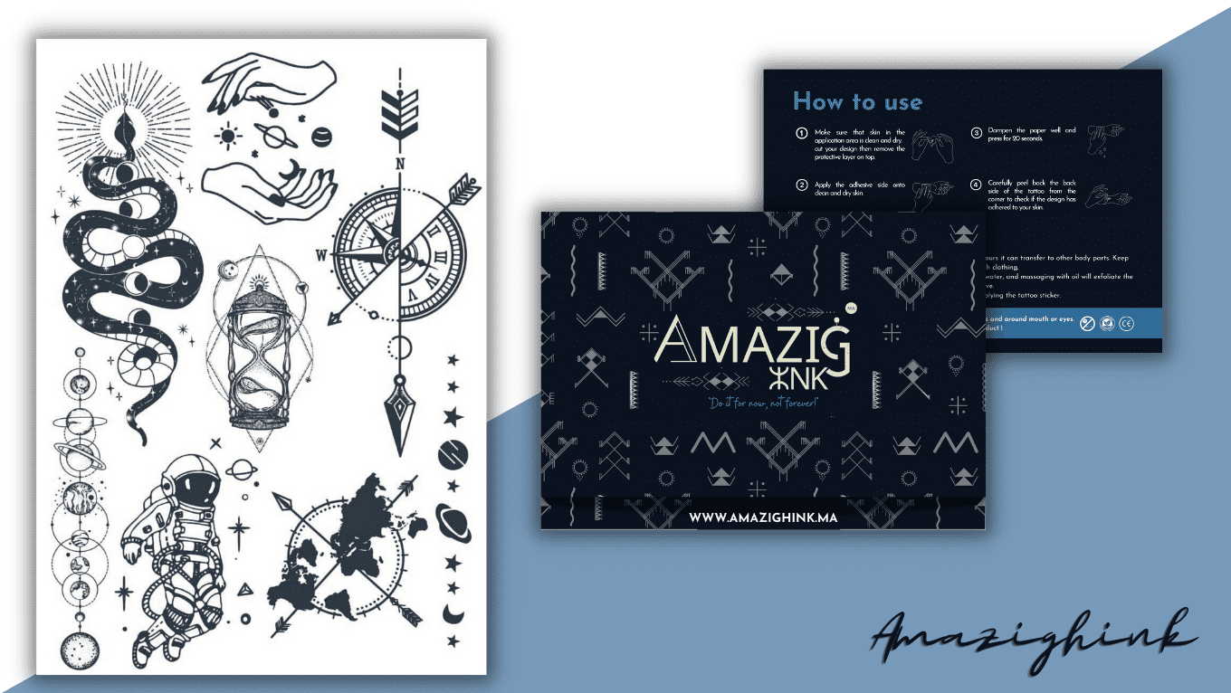 Amazigh’Ink®/ 2 Week tattoo